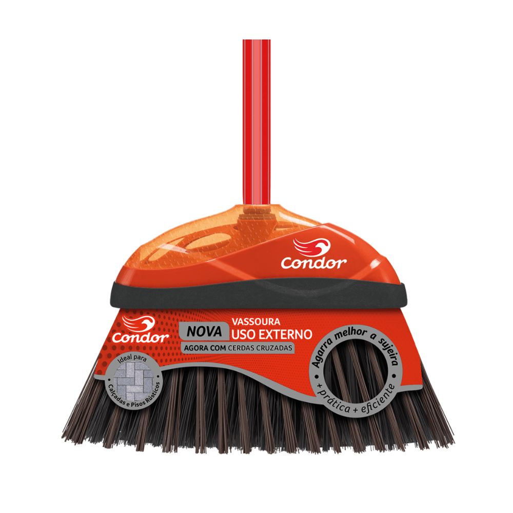 Vassoura Varre Forte Condor V-52 | Compre online e receba em casa!