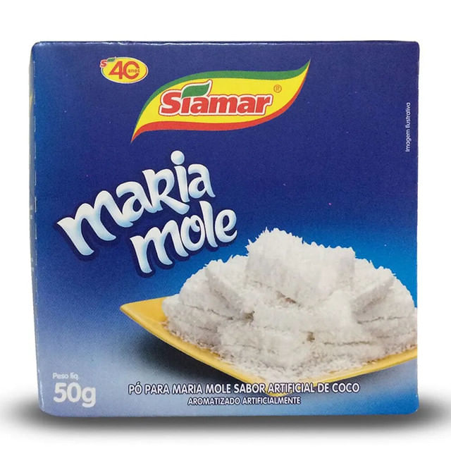 Maria Mole Coco Siamar 50g | Compre online e receba em casa!