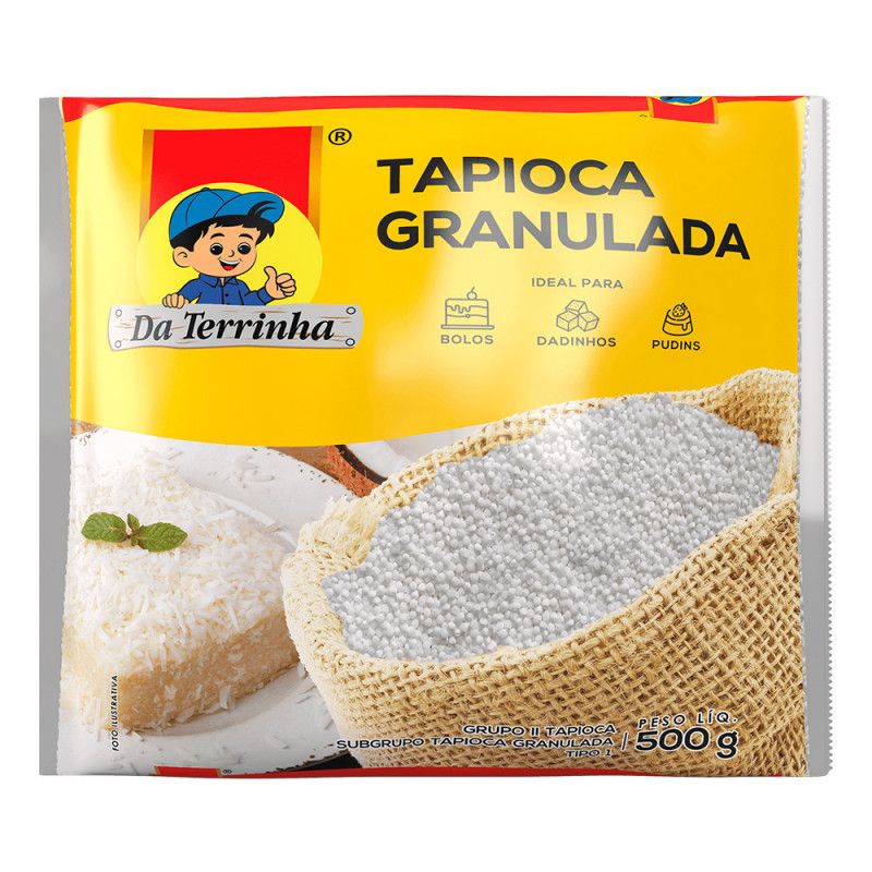 Tapioca Granulada da Terrinha 500g