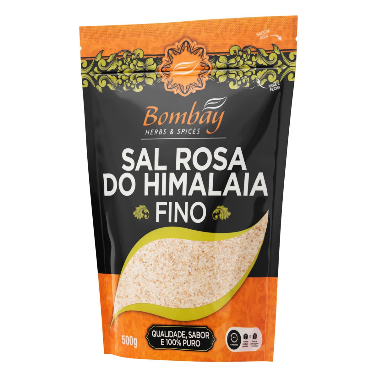 Sal Rosa Fino do Himalaia Bombay 500g