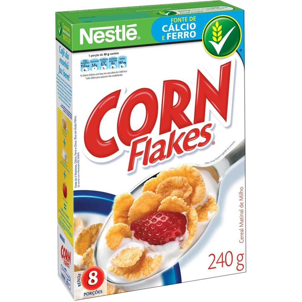 Cereal Matinal Corn Flakes Caixa 240g