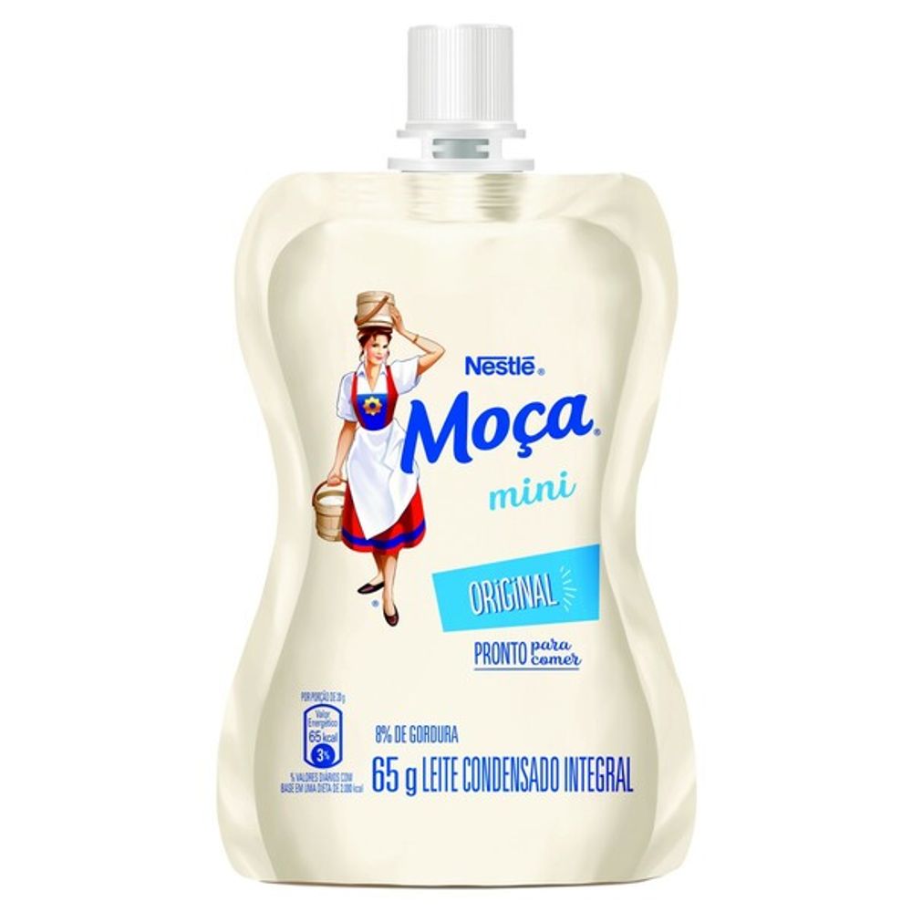 Leite Condensado Integral Original Moça Mini Squeeze 65g