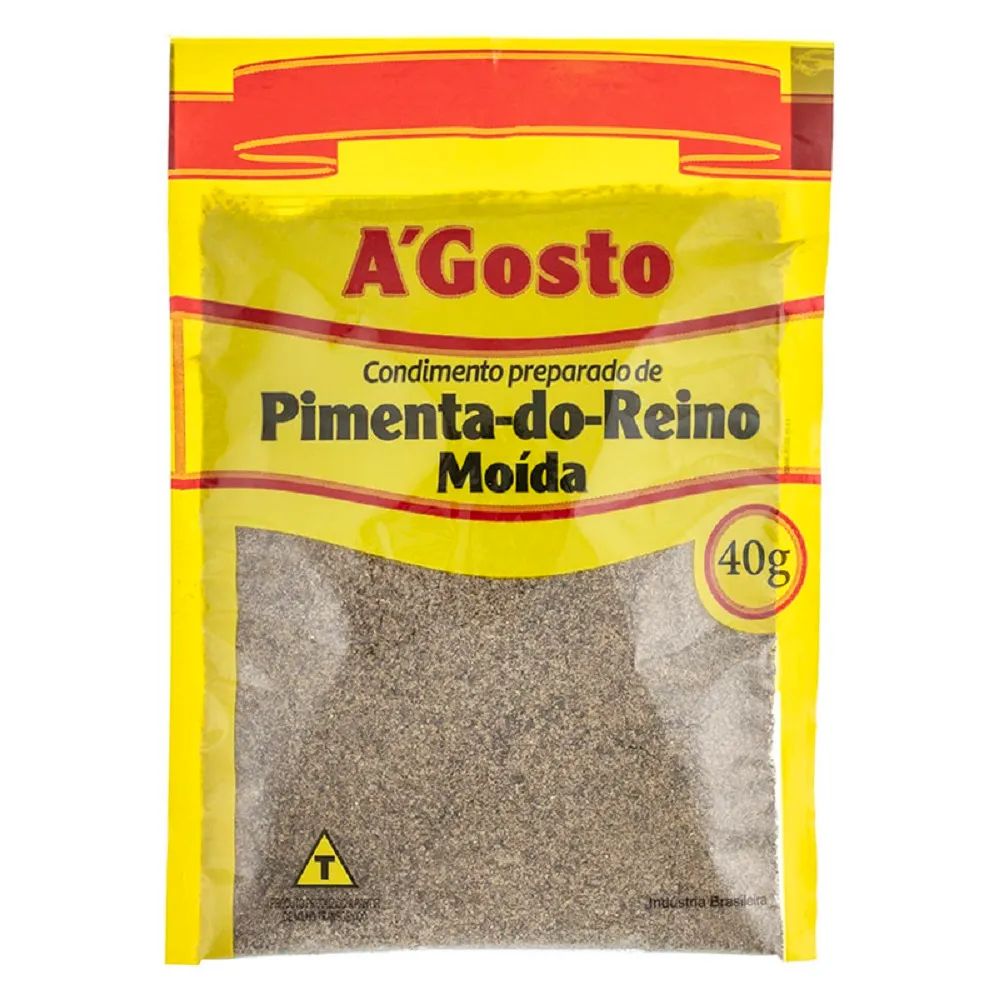 Pimenta do Reino Moída À Gosto 40g